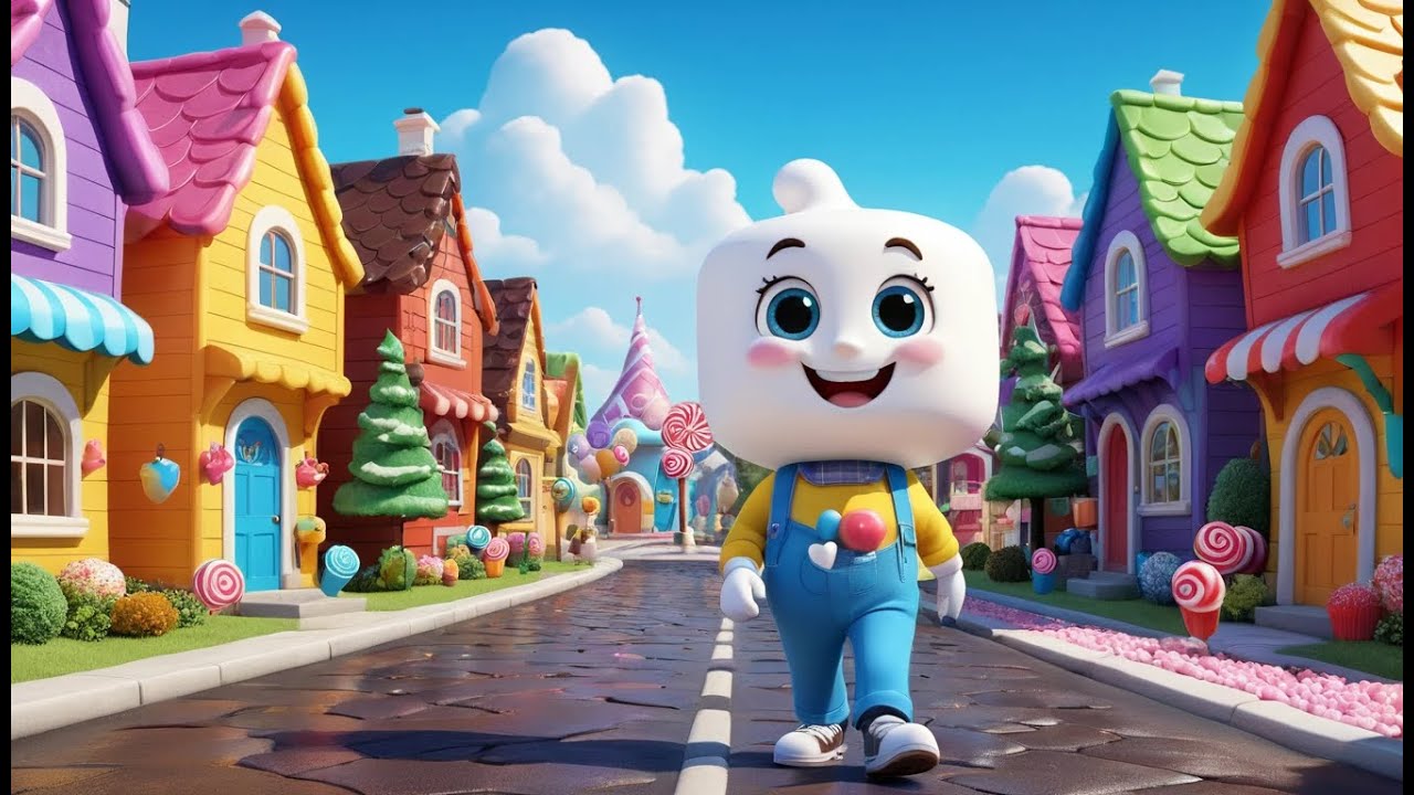 The Marshmallow Kid | Fluffy Fun Song for Kids | Sweet Adventure Rhyme ...