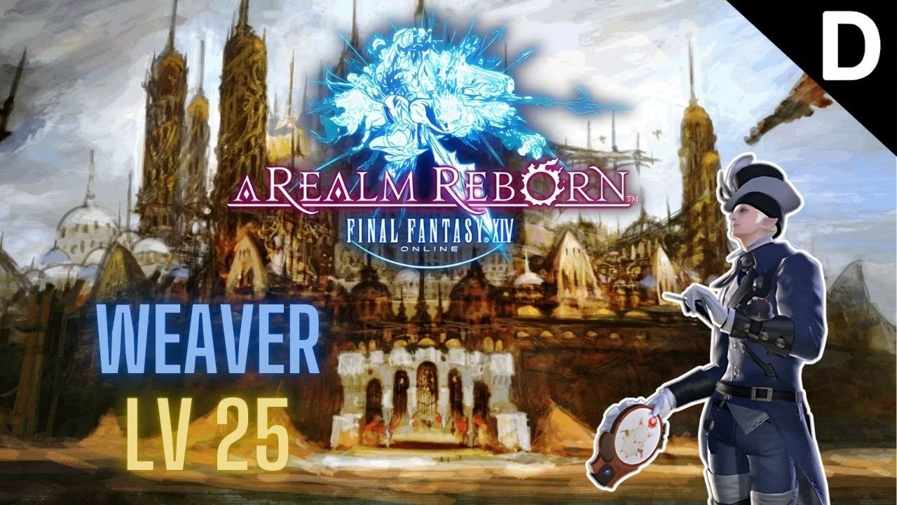 Final Fantasy XIV: A Realm Reborn - Weaver Class Quests Level 25 - YouTube