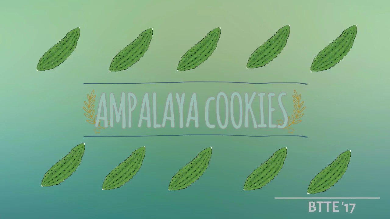 Ampalaya Cookies - YouTube