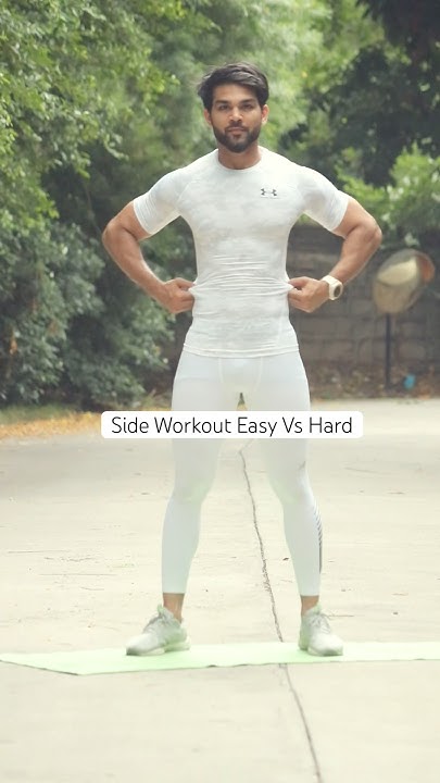 Day 9 - Side Workout Easy vs Hard | Shurufit India | #motivation #youtubeshorts #shorts - YouTube