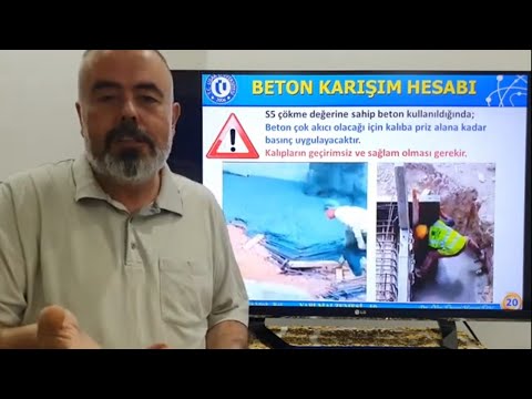 Yapı Malzemesi Ders 10 Beton Karışım Hesabı