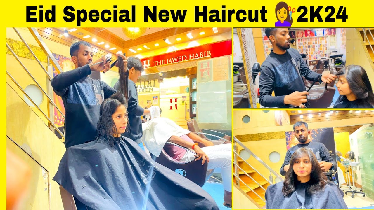 Haircut 💇‍♀️Vlog 2k24|| New Haircut || Multi Haircut || Step by Step ...