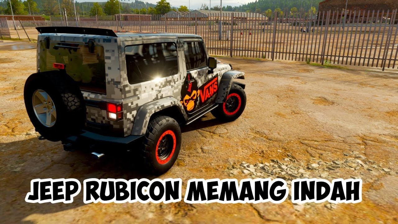 MODIFIKASI JEEP RUBICON MOBIL IDAMAN KALIAN | FORZA HORIZON 4 INDONESIA ...
