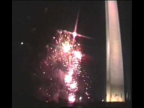 WASHINGTON JULY 4 FIREWORKS 1992 - YouTube