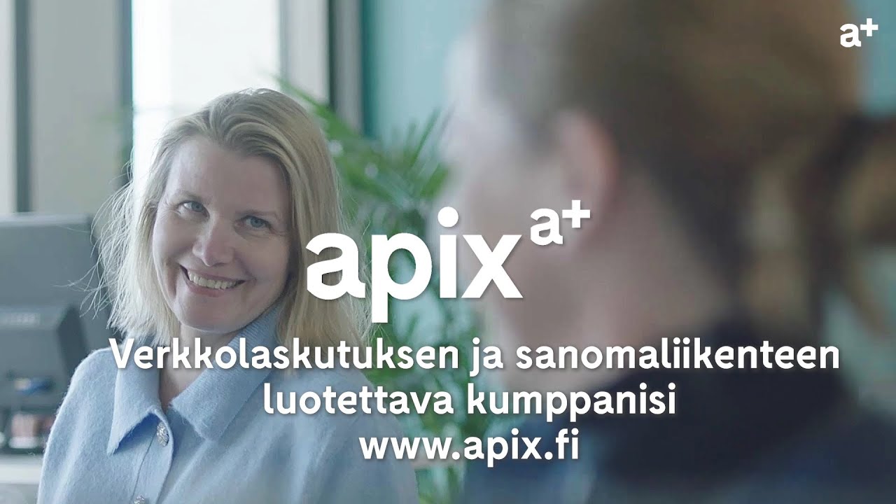 Verkkolaskutus yrityksesi taloudenhallinnan avuksi - Apix - YouTube