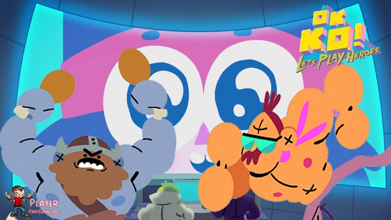 Ted Viking & Foxy + Mr Gar Boss With K.O Fights Lord Boxman's Evil Bots ...