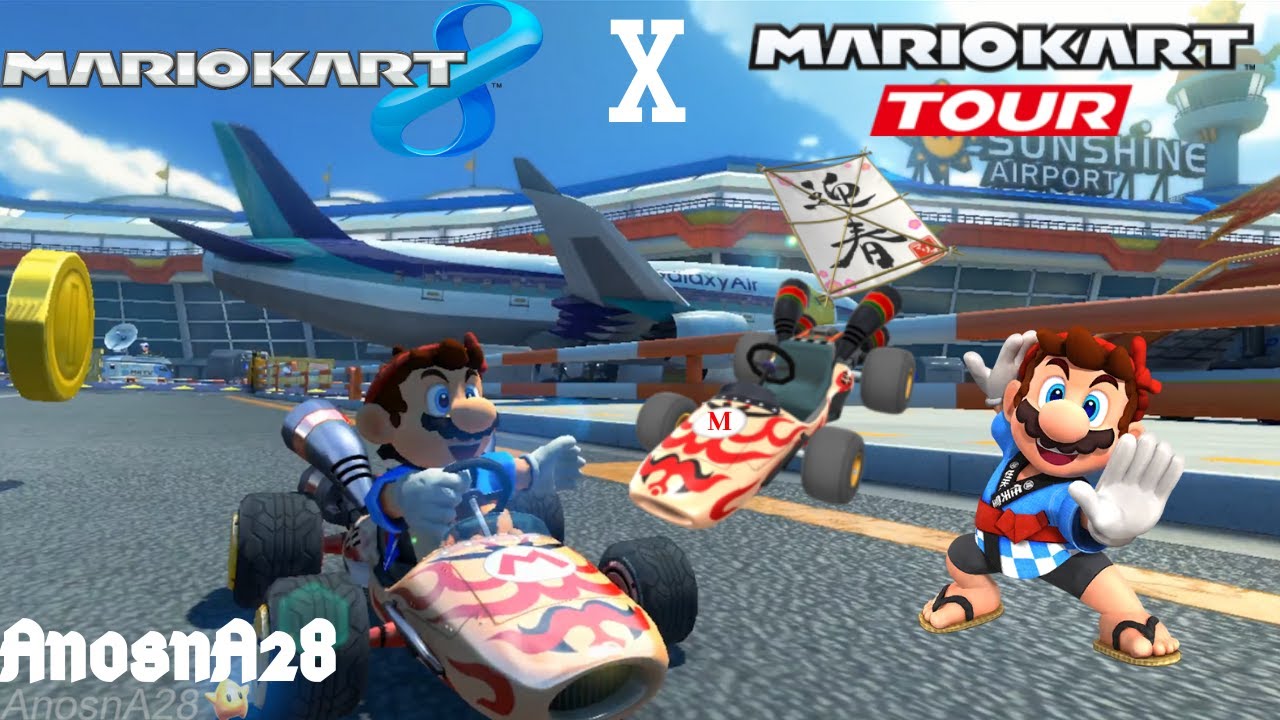 Mario kart 8: Mario [Happi] from Mario Kart Tour - YouTube