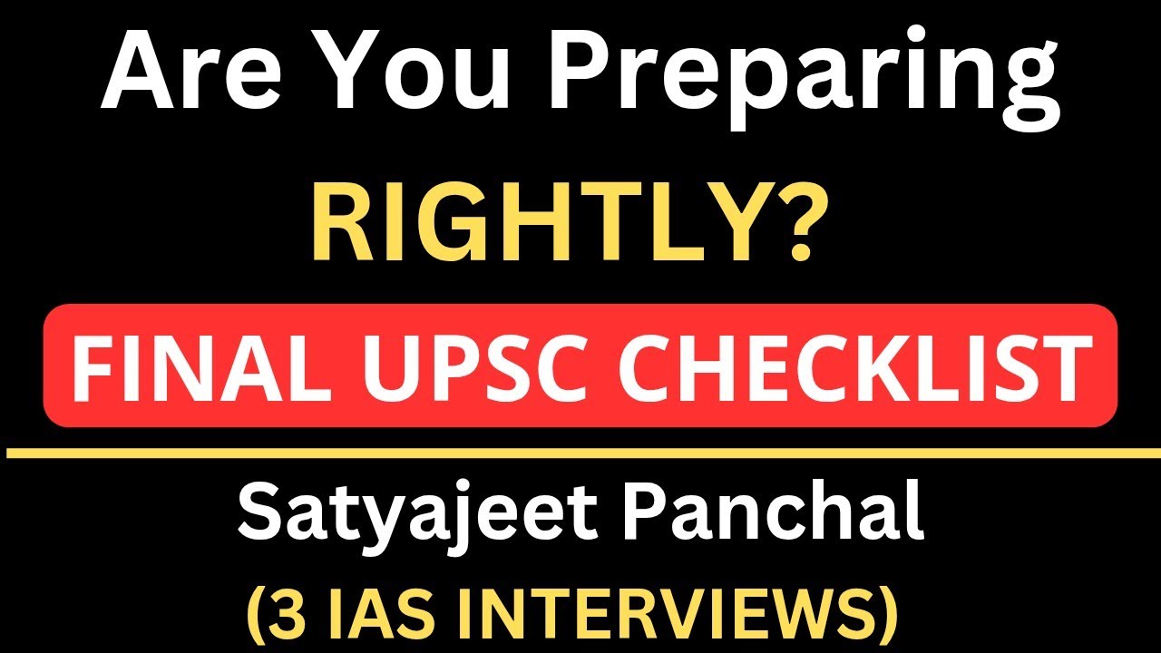 Don't Miss If You're Serious to Clear IAS exam? - YouTube