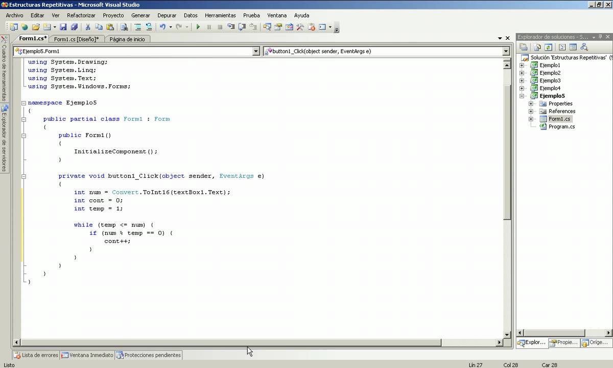 estructuras repetitivas (bucles) parte 1 - YouTube
