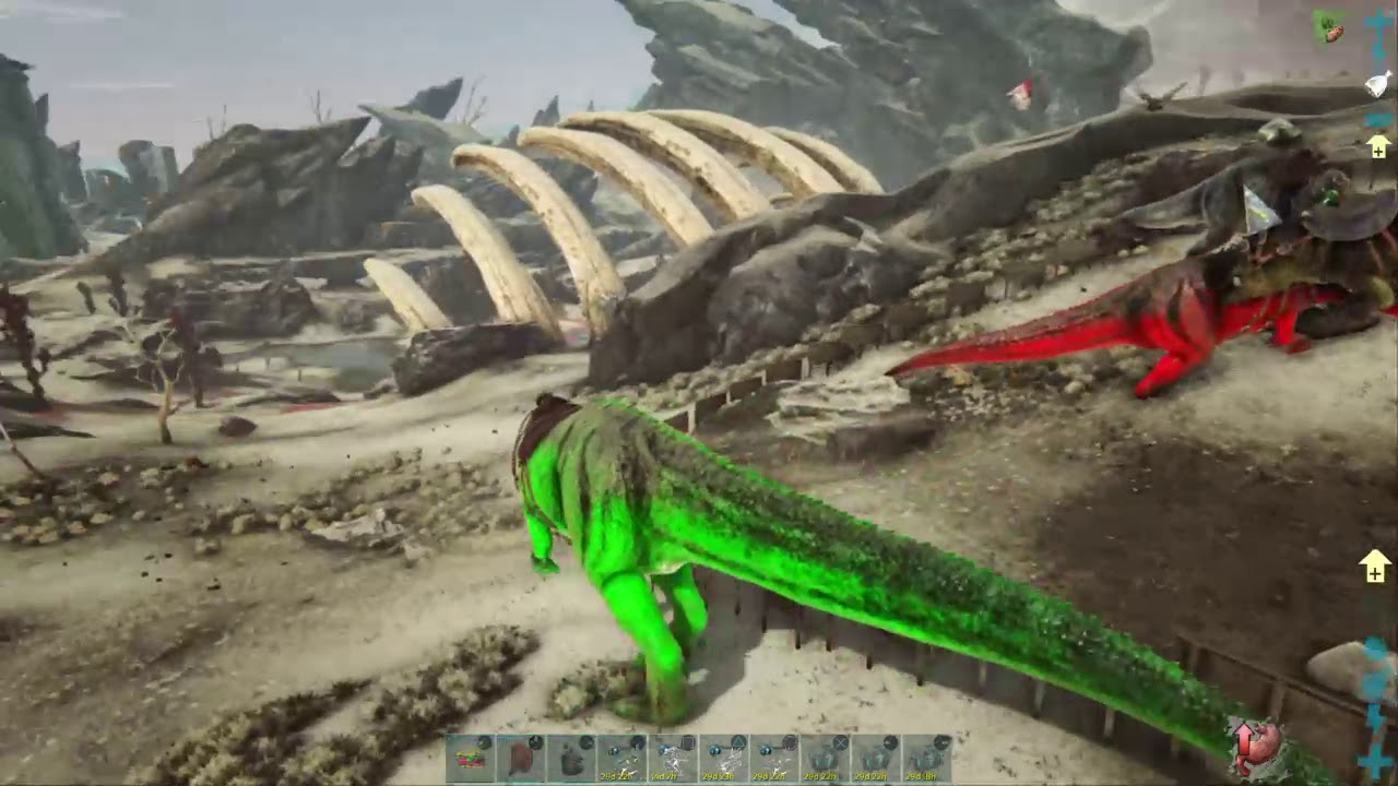 ARK: Survival Evolved. Player ruins purple drop - YouTube