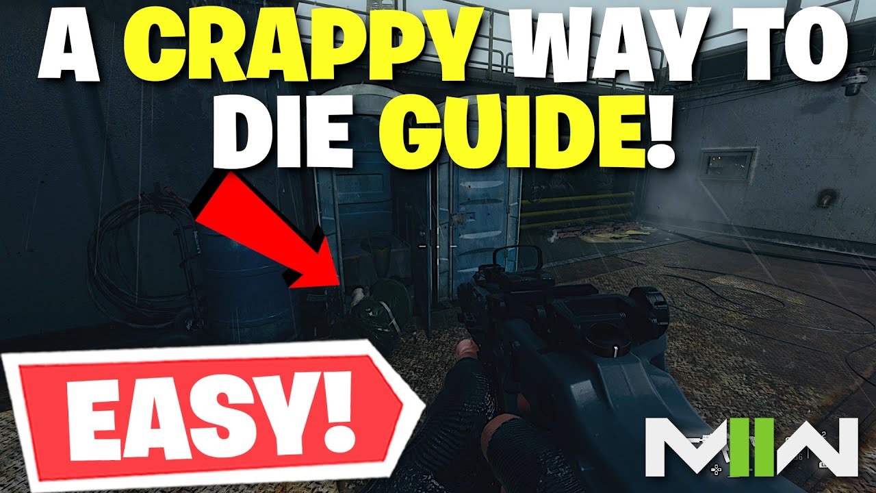 Modern Warfare 2 - A Crappy Way To Die Achievement / Trophy Guide ...