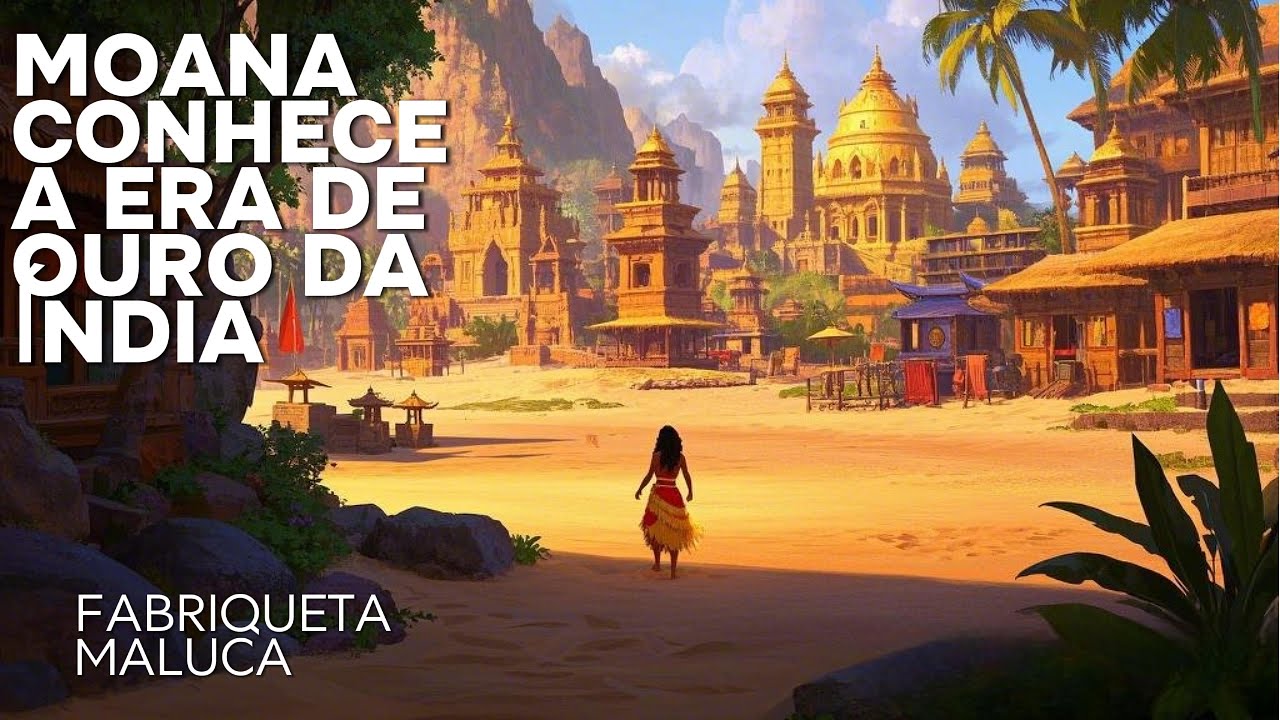 MOANA CONHECE A ERA DE OURO DA ÍNDIA🌊 | Música Infantil | Fabriqueta ...