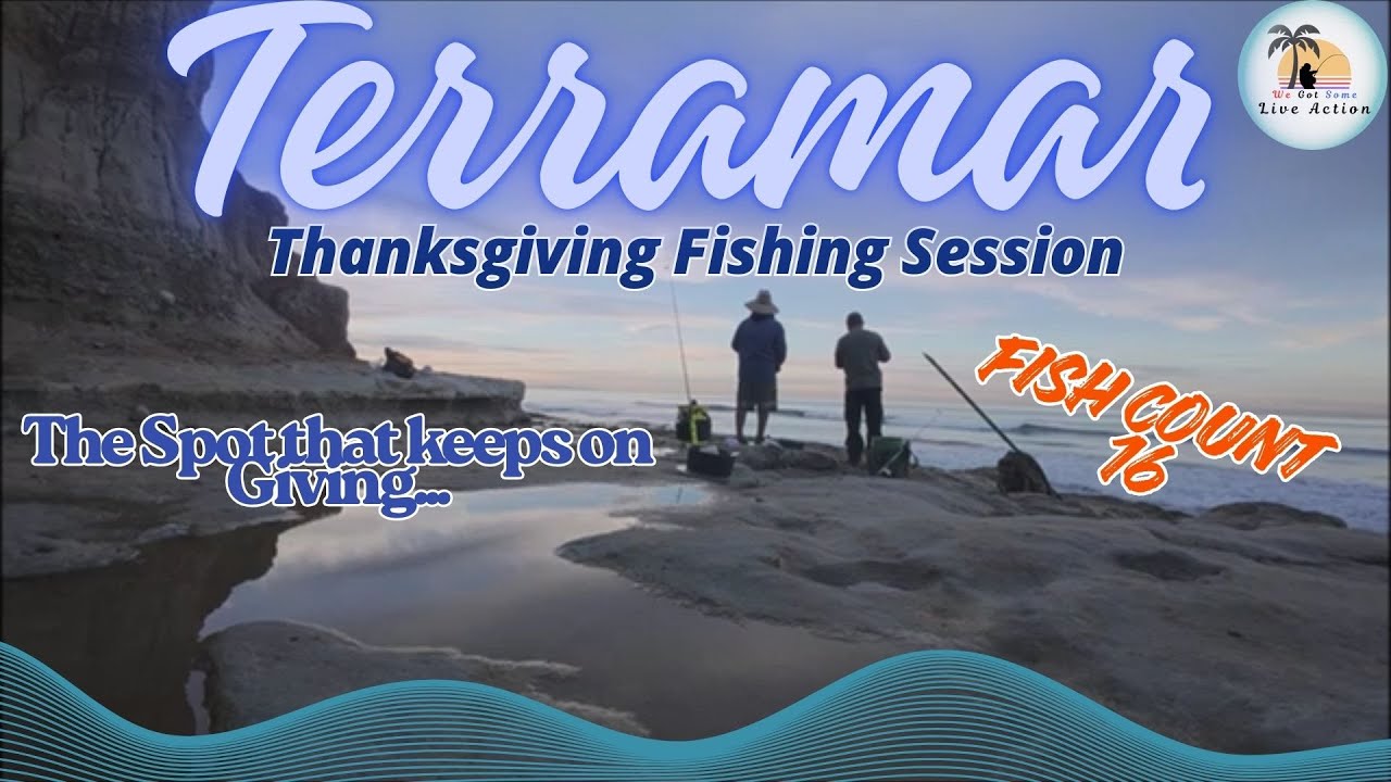 Thanksgiving Fishing Frenzy at Terramar Point! Carlsbad CA Goes Wide ...