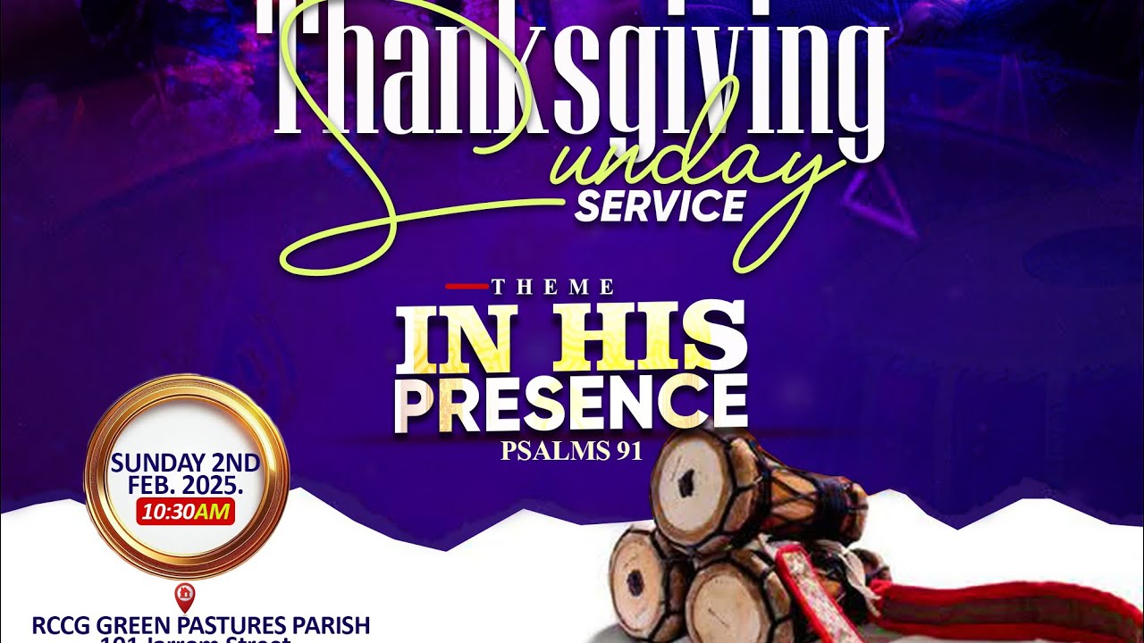 FEBRUARY THANKSGIVING SERVICE - YouTube