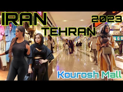 IRAN 🇮🇷 Tehran 2023 | Walking in Kourosh Mall | Luxury shopping Mall ایران