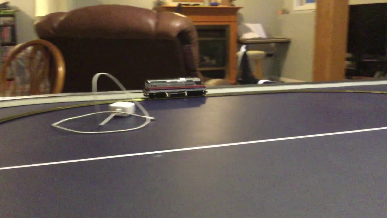 HO Scale Amtrak F40PH (Custom) - YouTube