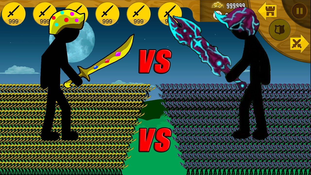9999 GOLDEN SWORDWRATHS VS 9999 VAMP SWORDWRATH | STICK WAR LEGACY ...