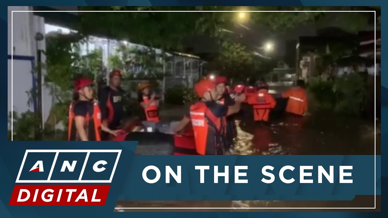 WATCH: Gutter-deep floods hit parts of Quezon City due to 'Enteng ...