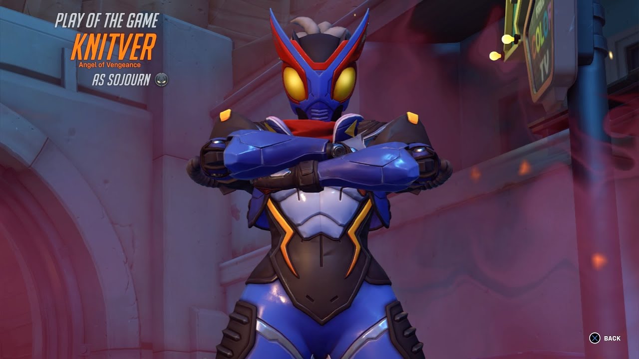 Overwatch 2 - My Sojourn Ultrawatch Head Shot 1+1 Kills - YouTube