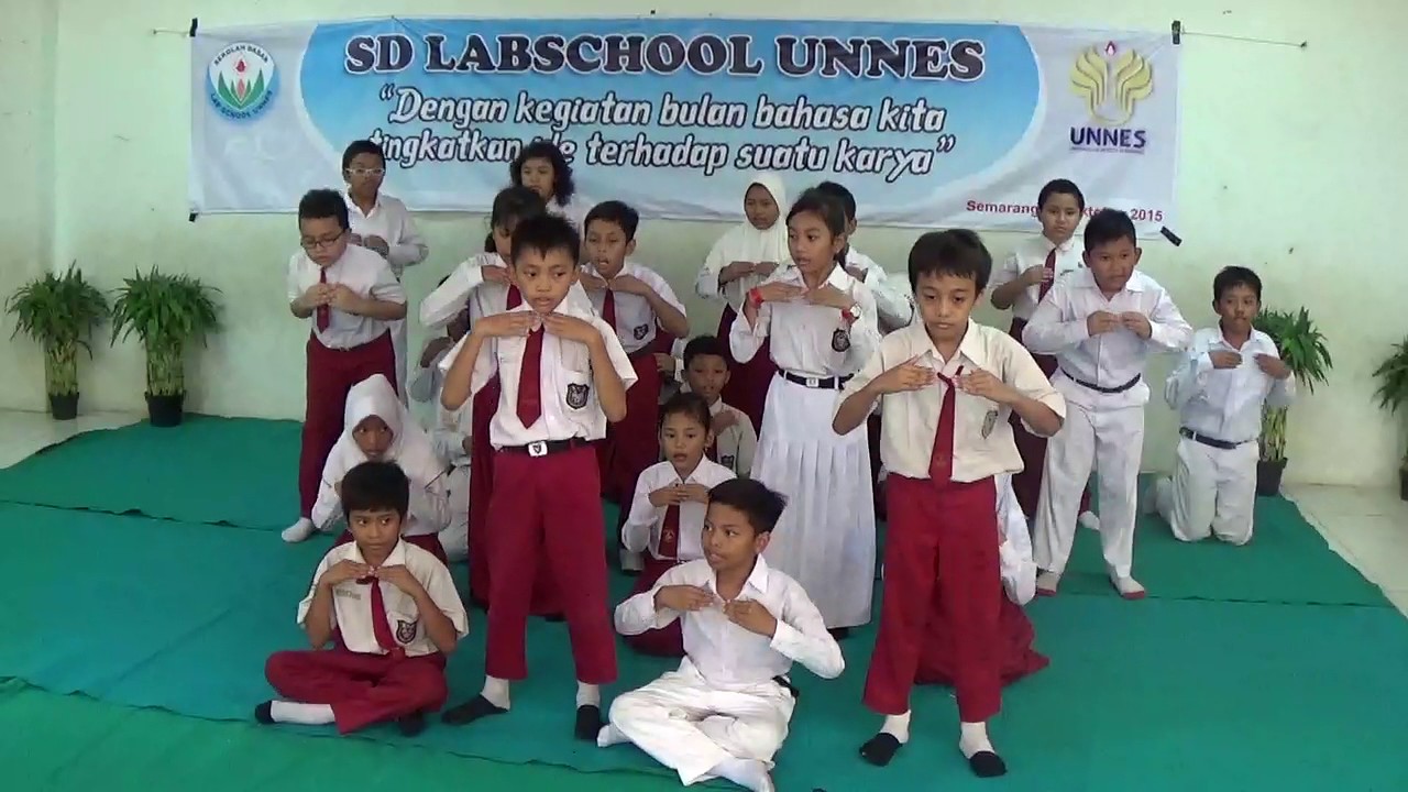 Brain Gym SD Labschool Unnes (kelas 5b) - YouTube