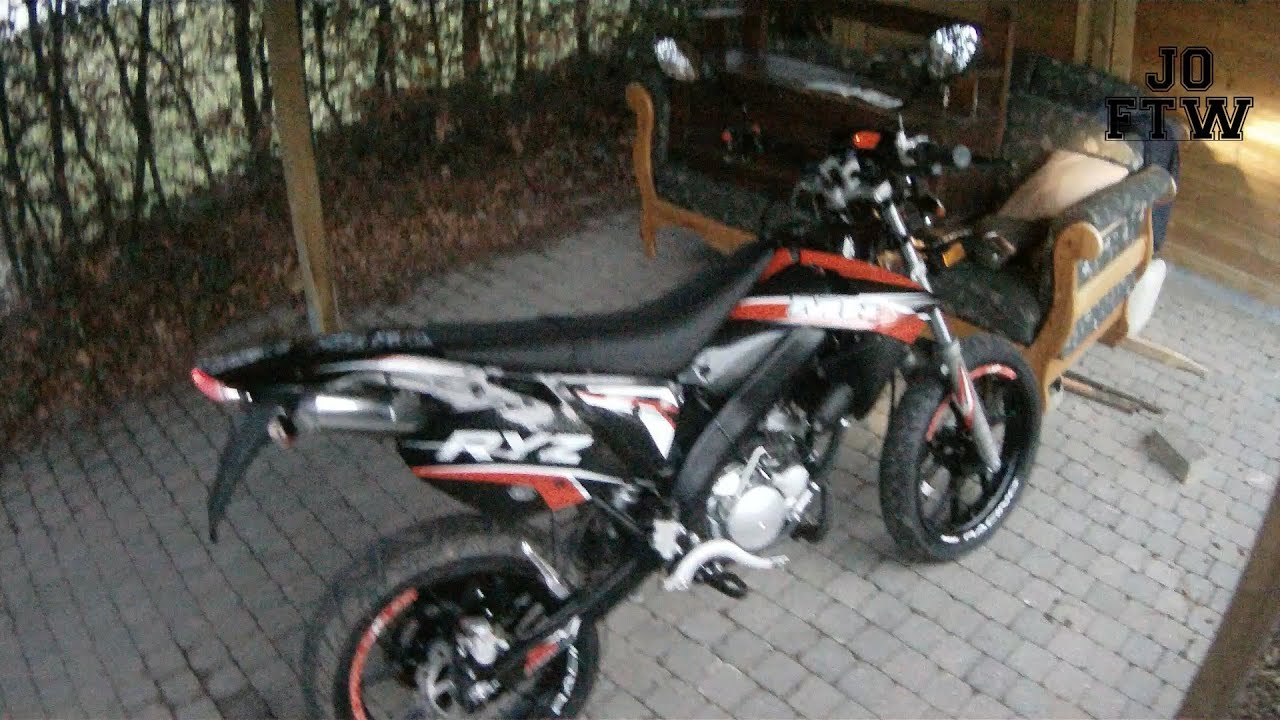 Motorhispania ryz 50 - First ride - YouTube