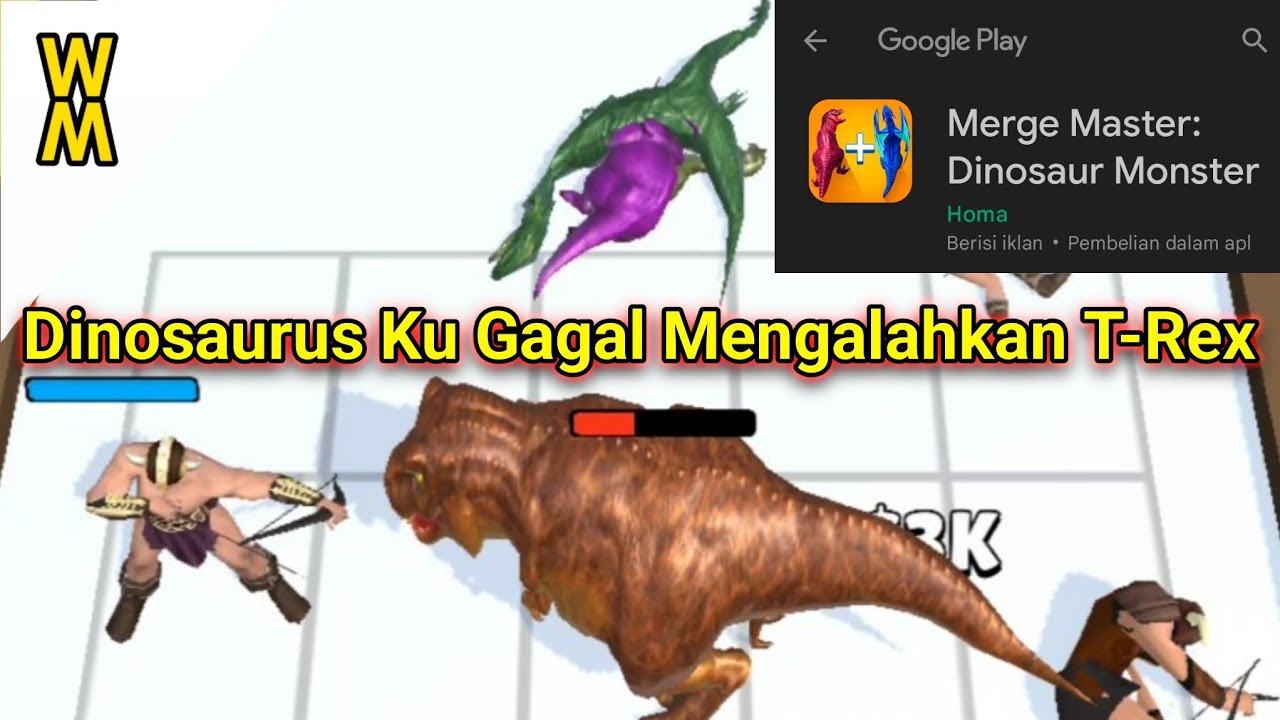 Dinosaurus Milikku Mati Melawan T-Rex - YouTube