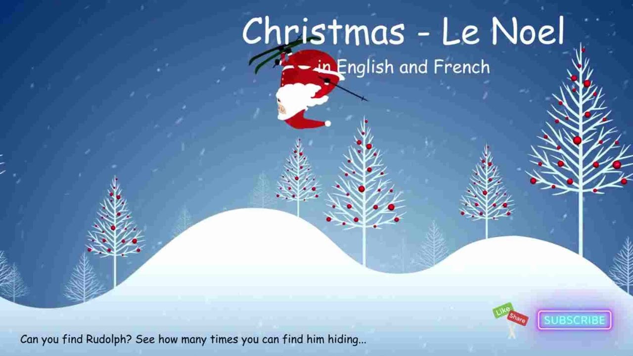 Learn Christmas | Noel English & French | Kids Music Video - YouTube