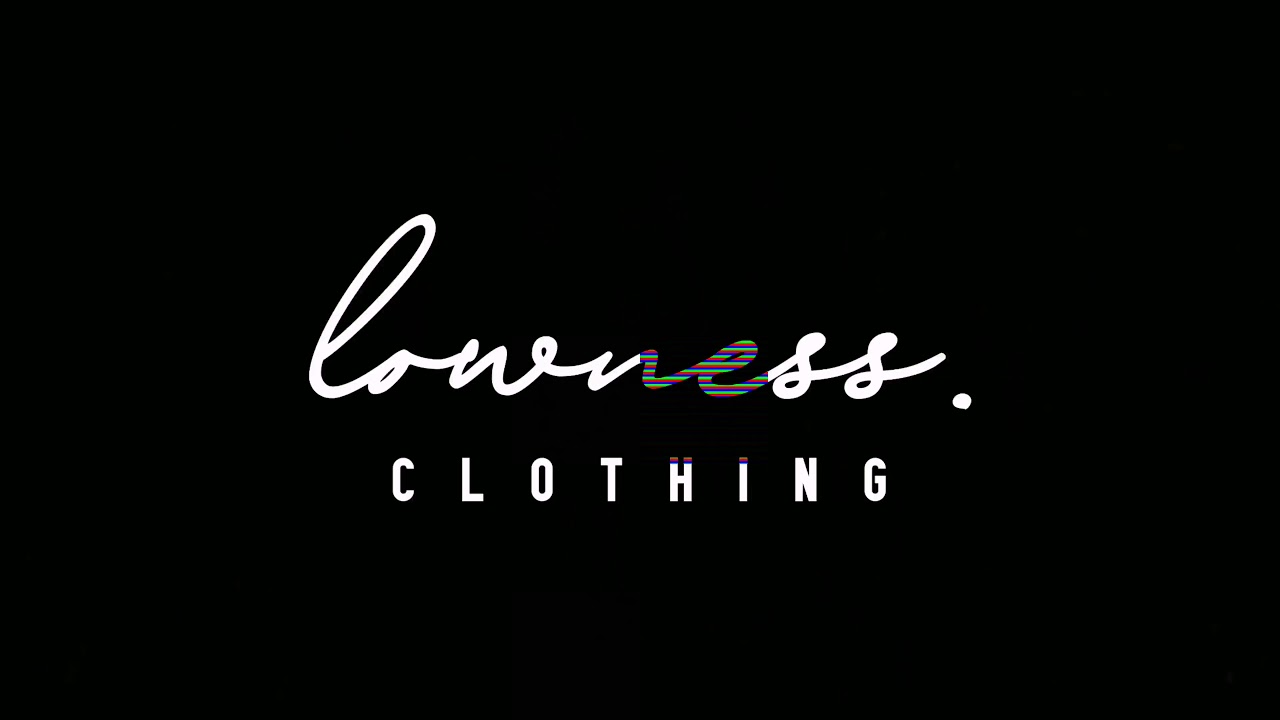 Lowness Clothing Intro ⚡ - YouTube