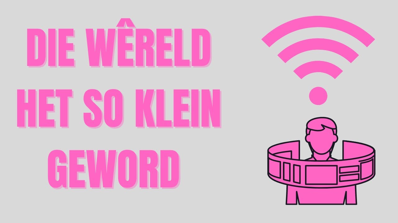 Die wêreld het so klein geword - Matric IEB Afrikaans Poem Analysis ...