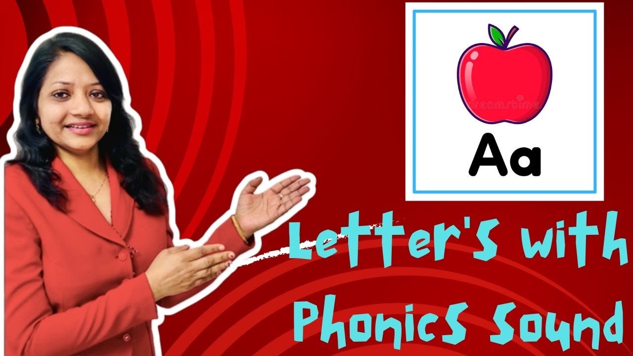 Welcome to kindergarten! Learn the letter "Aa": with pictures & phonics ...