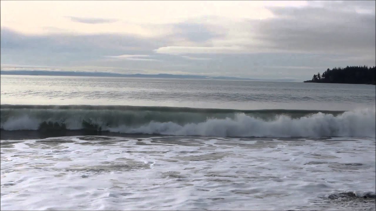 The power of waves after the earthquake - YouTube