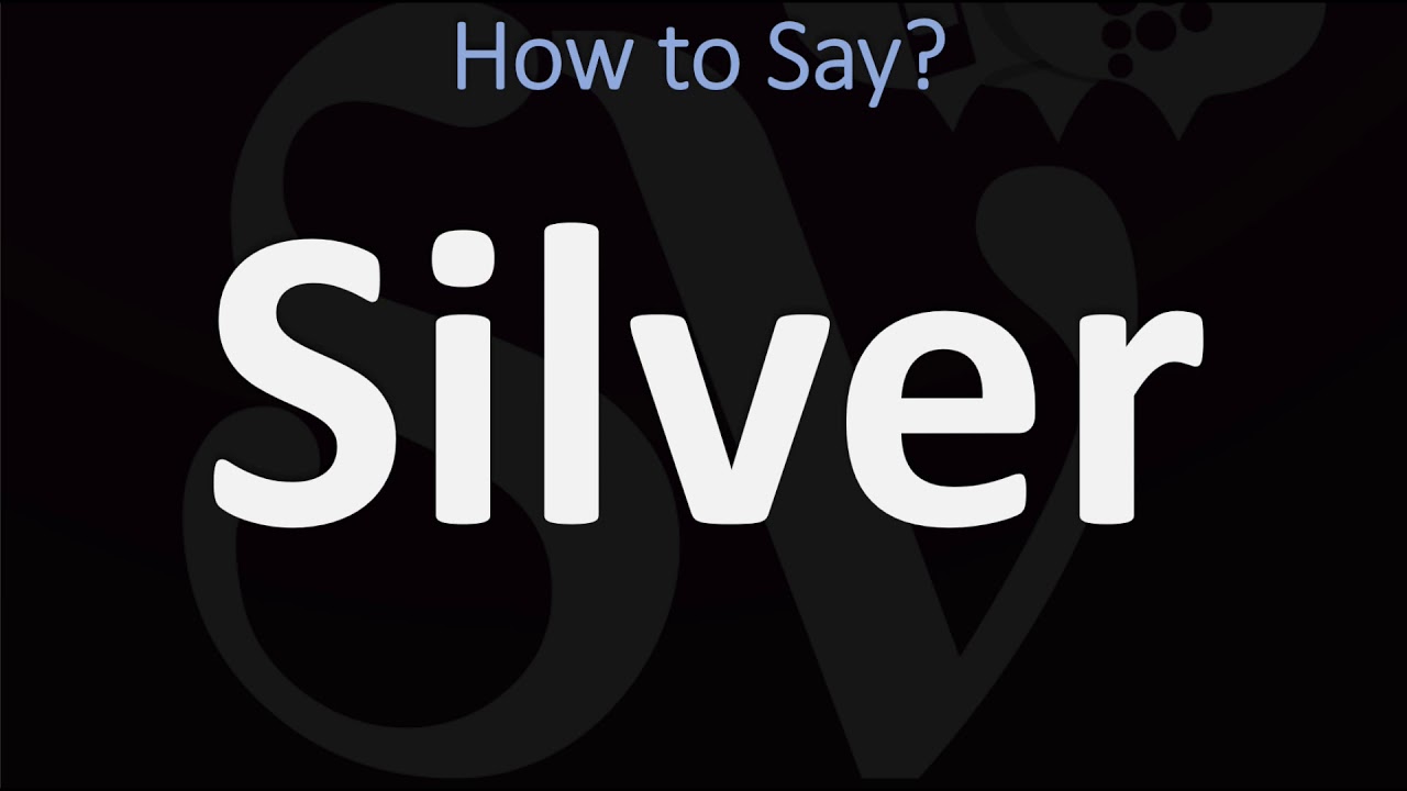How to Pronounce Silver? (2 WAYS!) British Vs US/American English ...