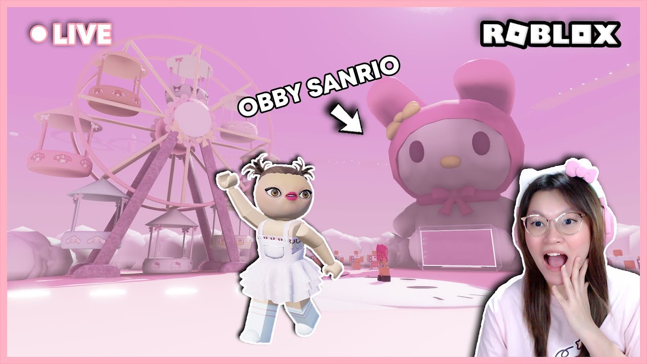 MAIN OBBY MASUK KE DUNIA HELLO KITTY ?!! [HELLO KITTY OBBY ROBLOX ...