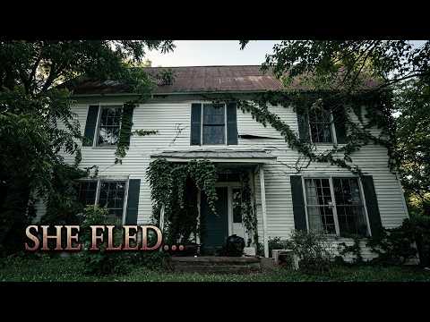She Had to Flee with Her Daughters From This Abandoned House!