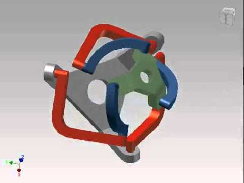 Spherical Parallel Manipulator - Agile Joint - Simple Outer arc - 3 ...