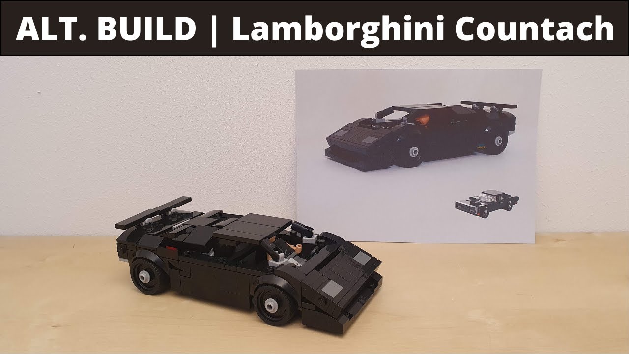 Alternative Build: Lamborghini Countach - LEGO Fast & Furious 1970 ...