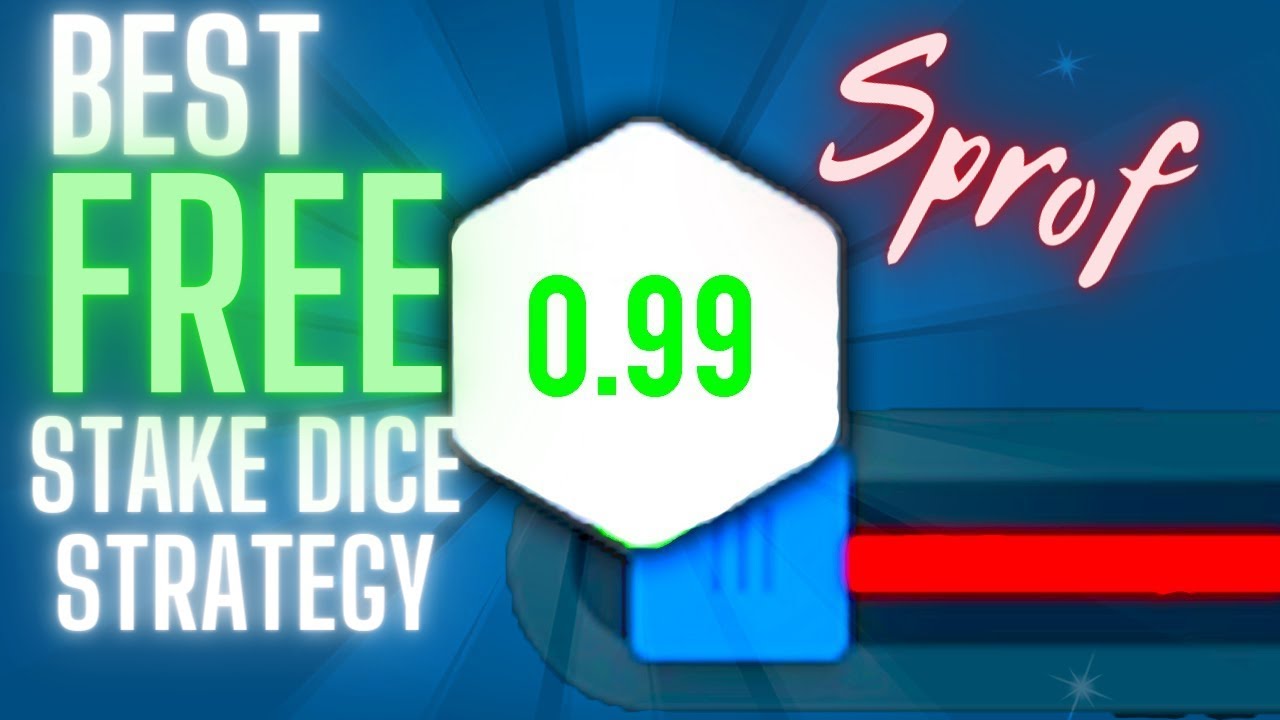 Best *FREE* Stake Dice Strategy - SPROF STRATS - YouTube