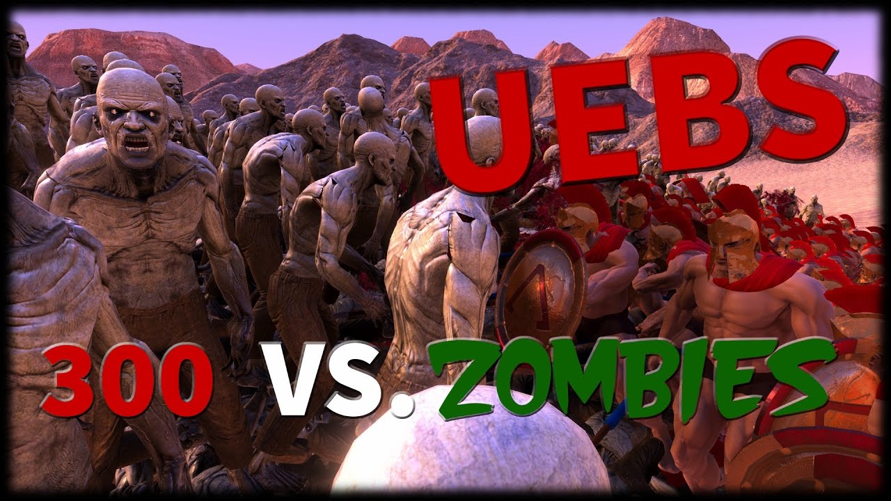 UEBS - 300 VS. 20000 Zombies | Ultimate Epic Battle Simulator | Montage ...