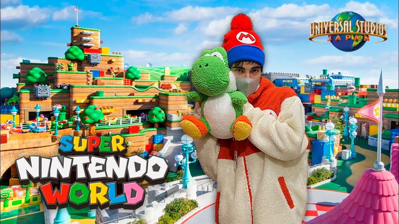 EN EL MUNDO DE SUPER MARIO | Super Nintendo World + Universal Studios ...