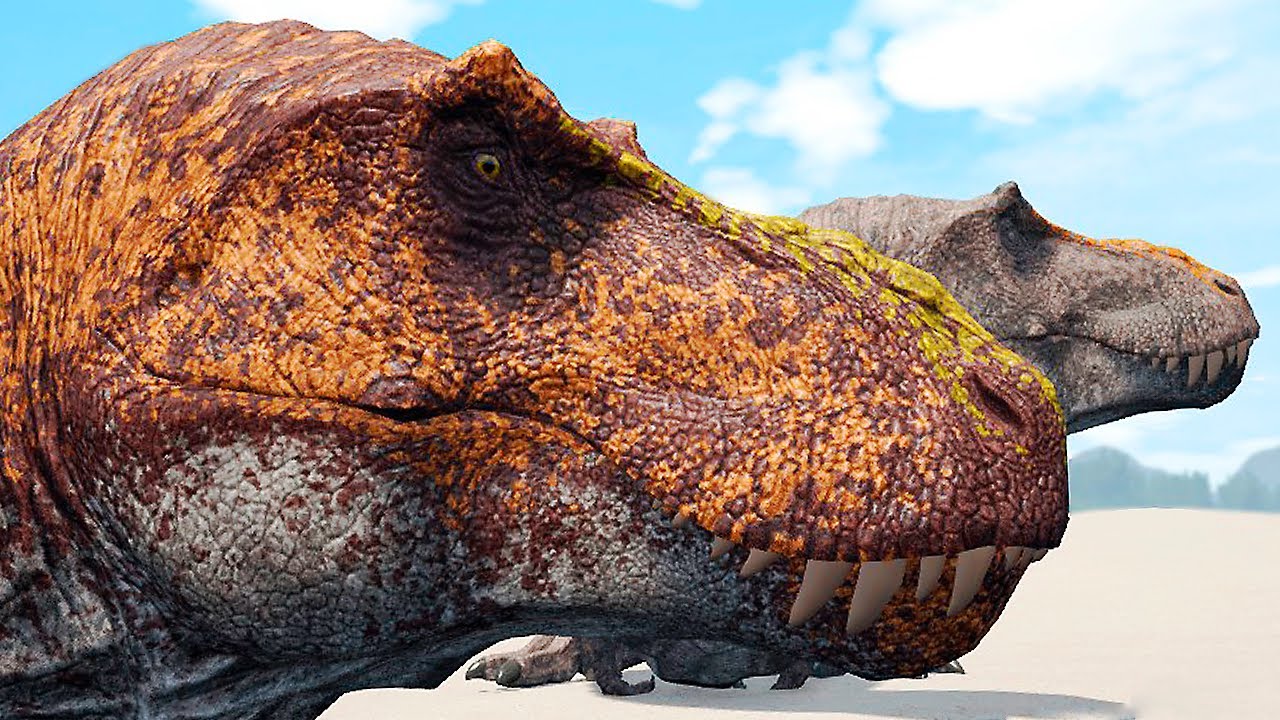 Fêmea T.Rex + Floresta da Carcaça! Expulsando e Conquistando | The Isle ...