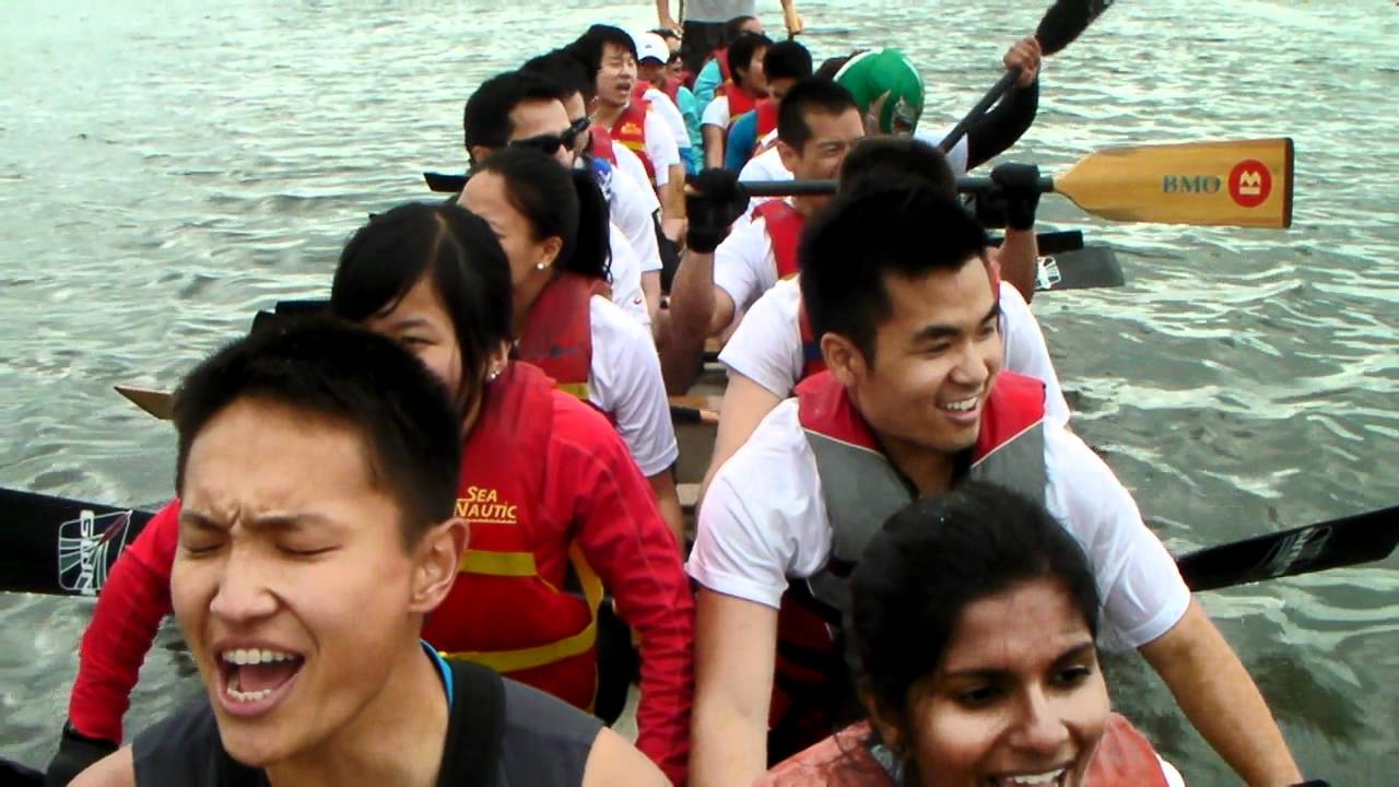 Stroke It Dragon Boat 200M @ Pickering - June 3rd, 2012 - YouTube