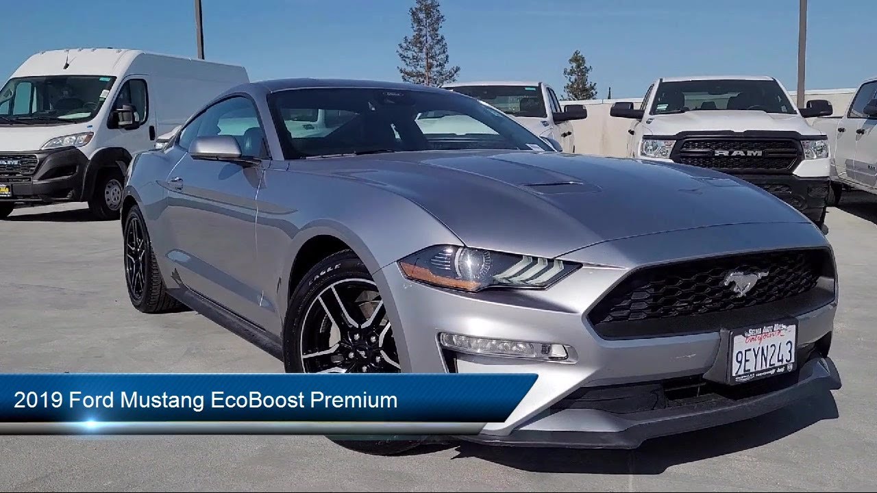 2019 Ford Mustang EcoBoost Premium Fresno Clovis Visalia Hanford Tulare ...