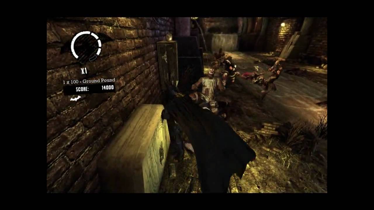 Batman: Arkham Asylum - Sewer Bat (Extreme) - YouTube