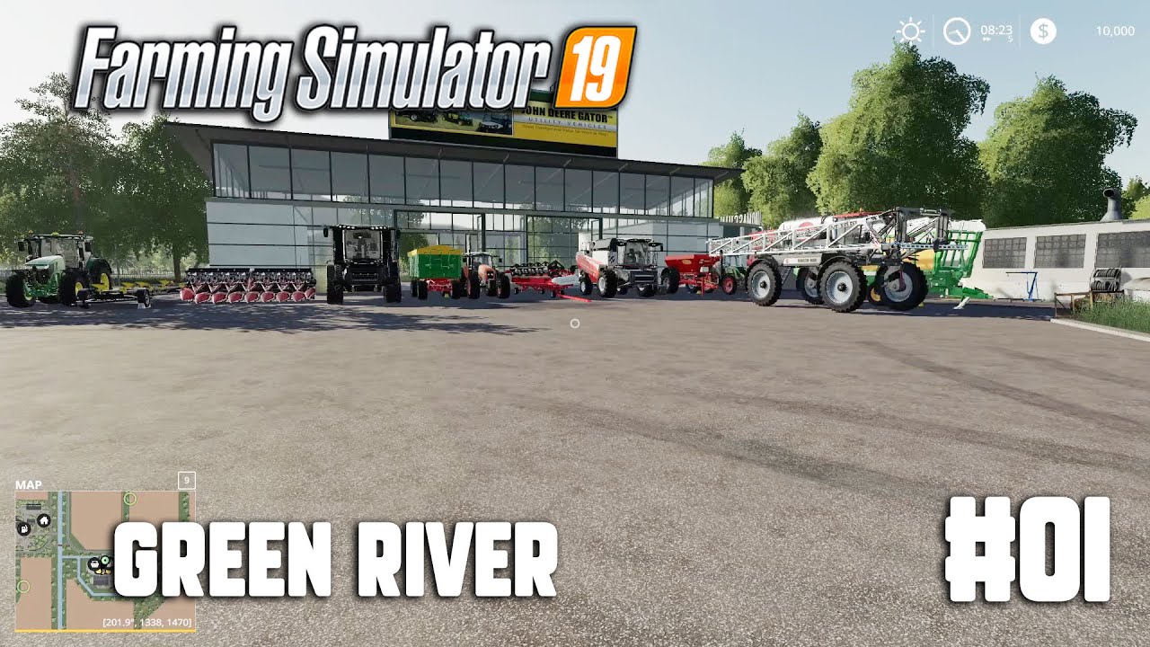 Starting From Scratch | Timelapse #1 | Green River | FS19 | Farming ...