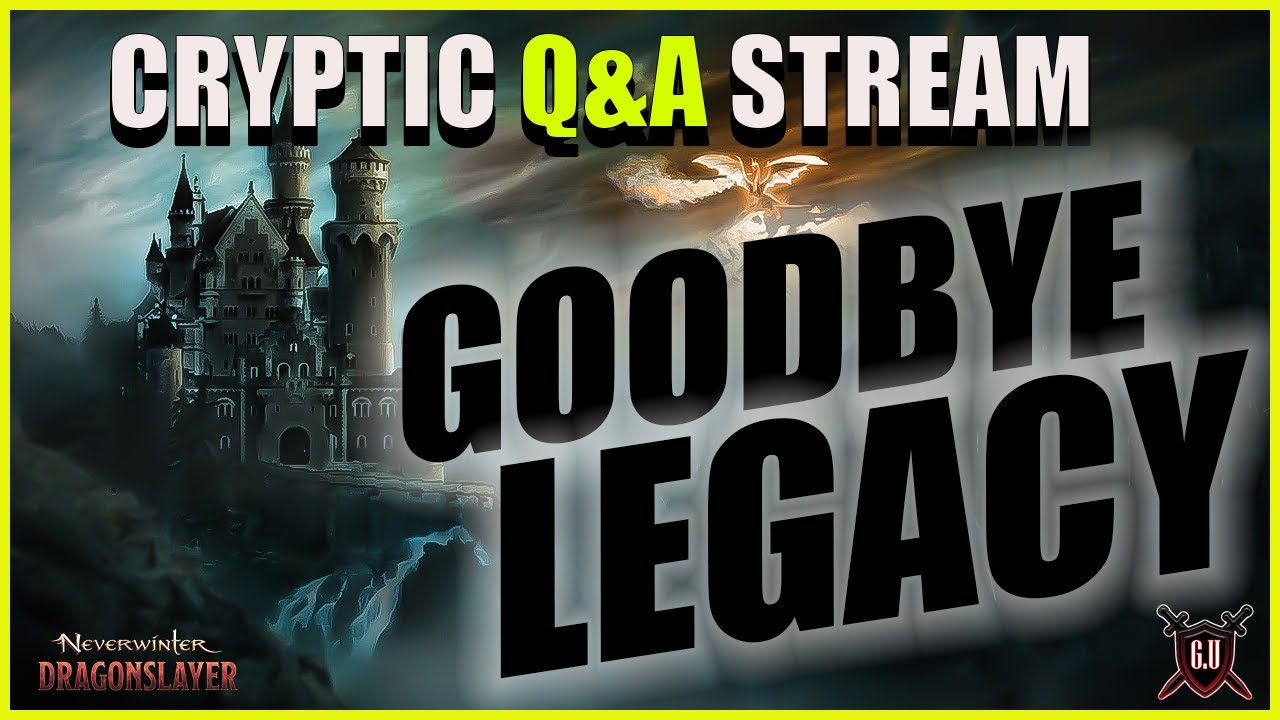 Neverwinter- Bye Bye Legacy ! Cryptic Q & A Stream Highlight - YouTube