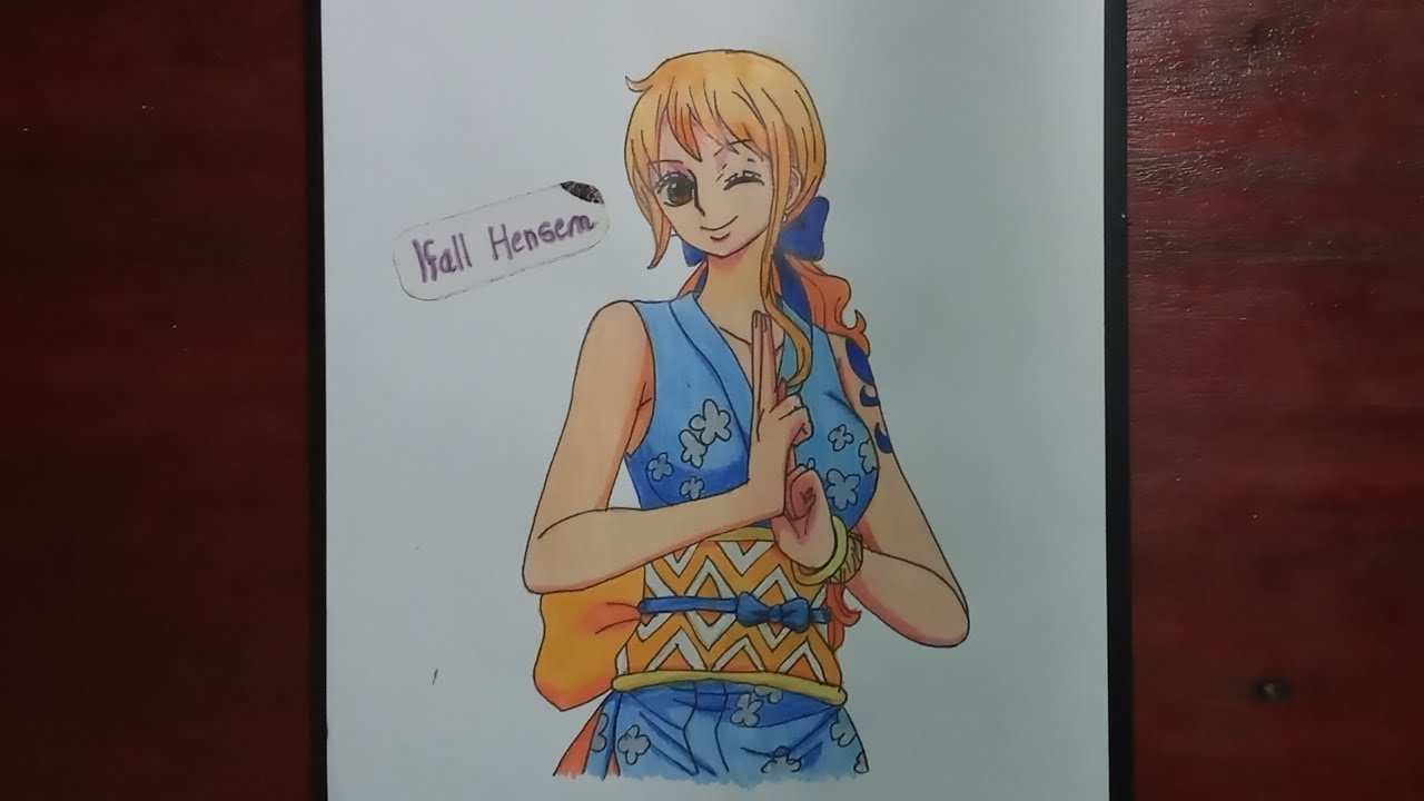Drawing - Nami || One Piece - YouTube