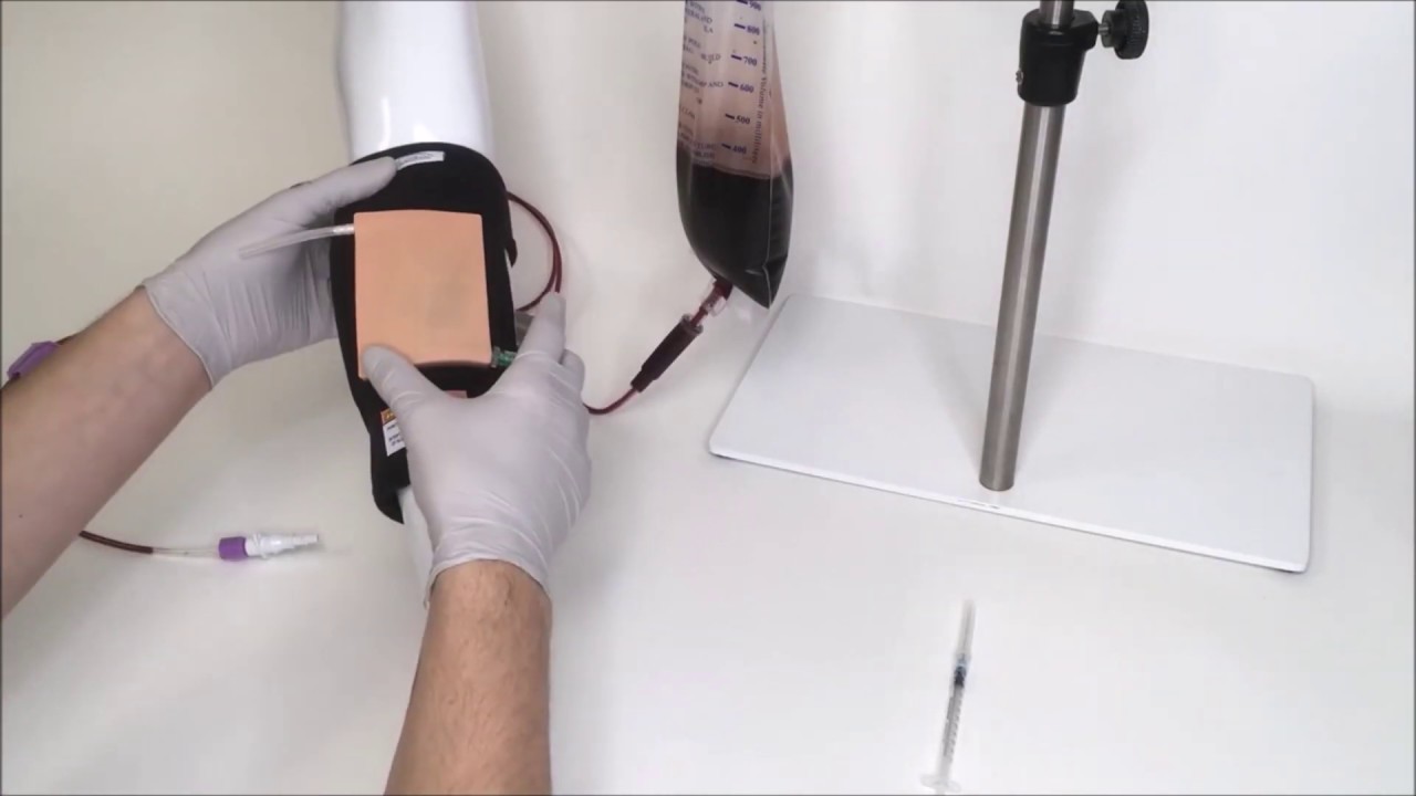 Human Vascular Access Sleeve - How to use - YouTube
