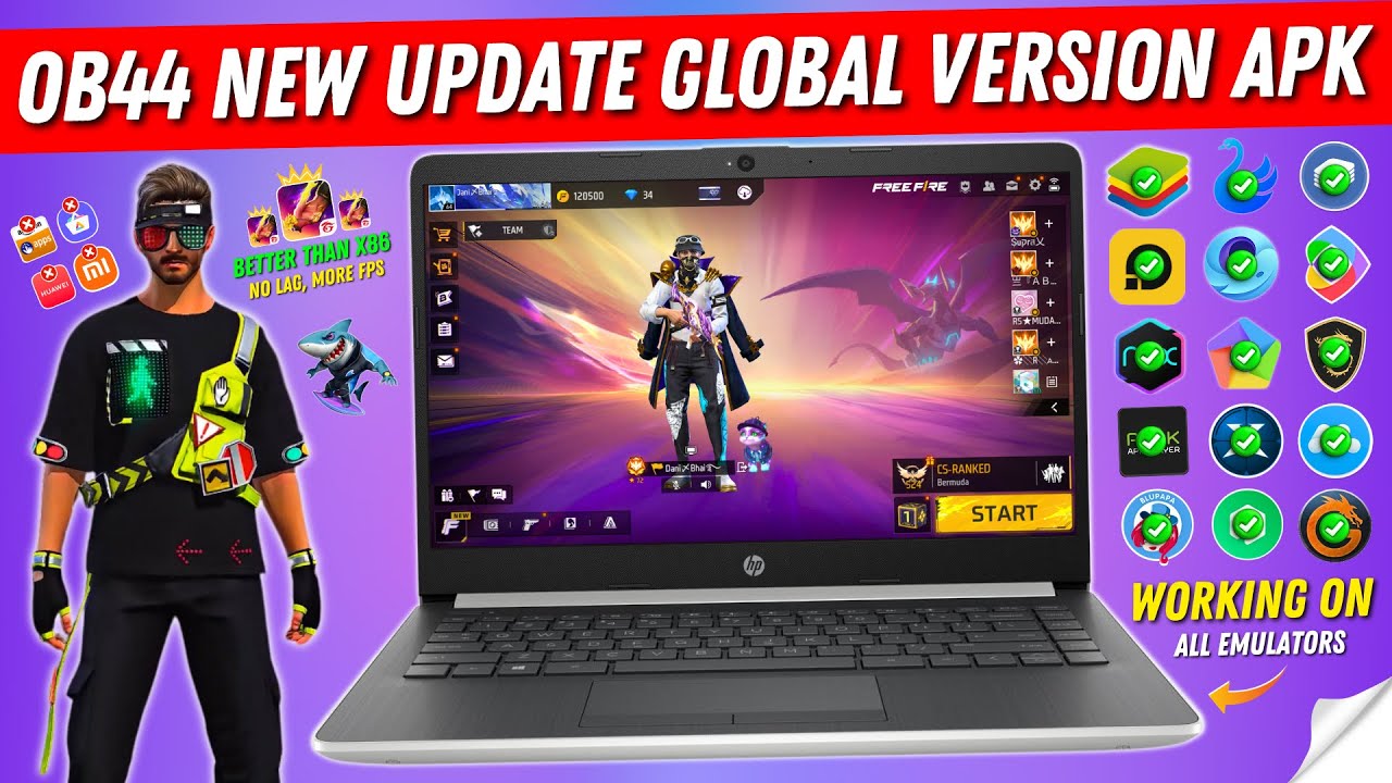 Free Fire OB44 New Update Global Version APK | FF New Update OB 44 APK ...