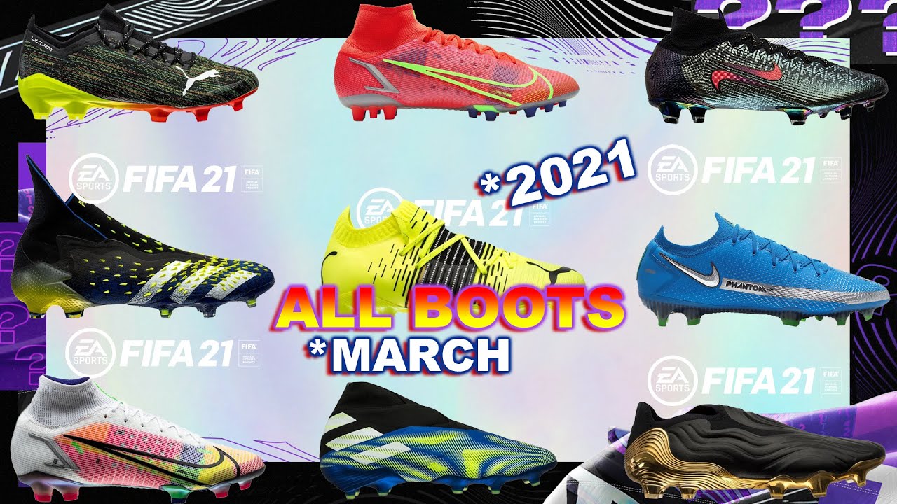 FIFA 21 ALL BOOTS MARCH! - YouTube
