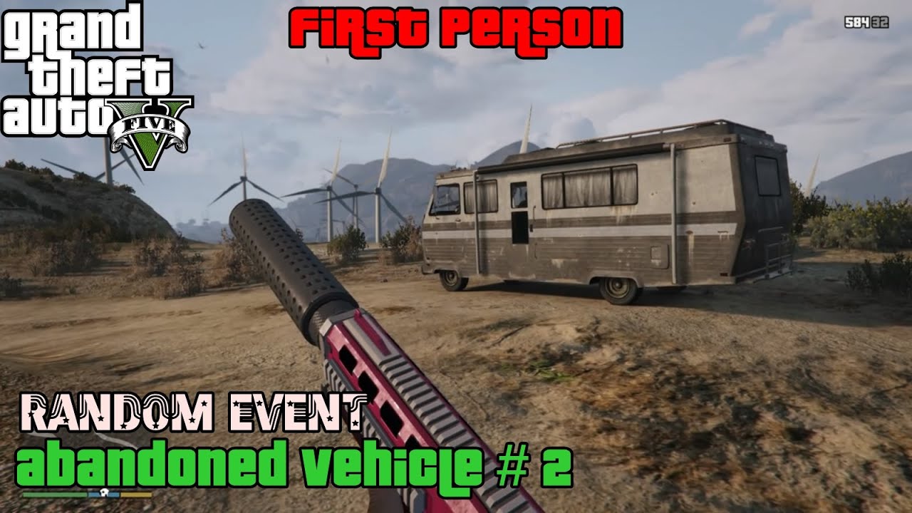 GTA 5 ★ Random Event # 28 ★ Abandoned Vehicle # 2 [Location Guide ...
